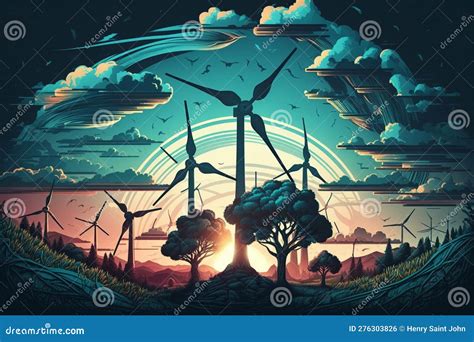 generative ai sustainable development and renewable energy concepts