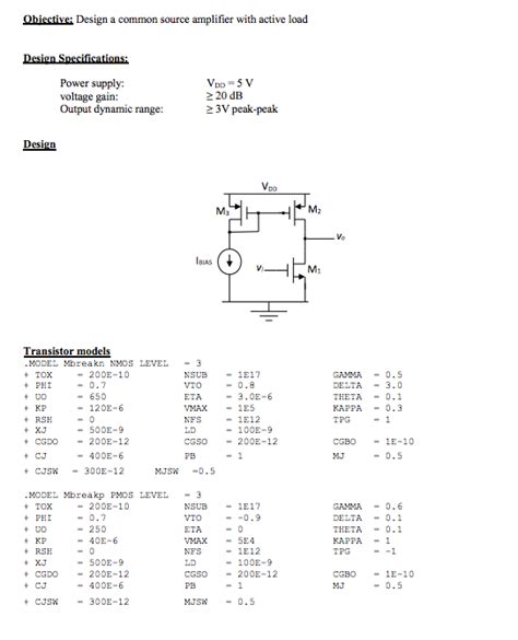 cs amplifier voltage gain db