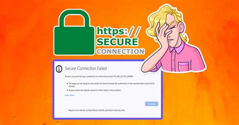 How To Fix Secure Connection Failed On Firefox And This Site Cant Be Reached Error On Chrome