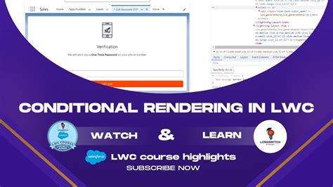 Course Highlights Conditional Rendering In Salesforce Lwc