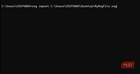 How To Edit The Windows Registry In The Command Prompt