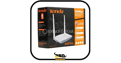 Tenda Modem Router Adsl2 Sans Fil Wifi N300mbps D301 Médina Expat Dakar