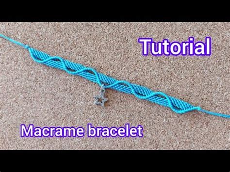 Tutorial DIY How to make a macrame bracelet Βραχιολι μακραμε macramealex YouTube