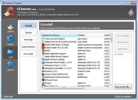 Create A List Of All Installed Windows Software Ghacks Tech News