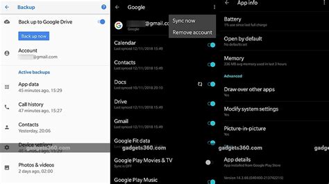 Android Gets The Ability To Manually Back Up Data To Google Drive Technology News