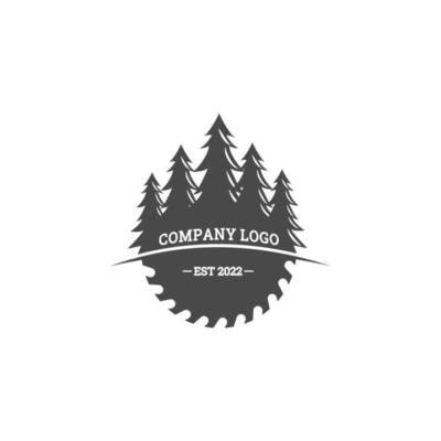 Tree Service Logo Vector Art Icons And Graphics For Free Download