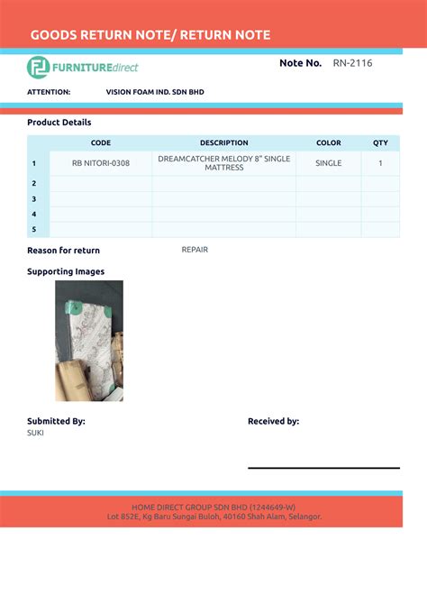 Fd Return Note Pdf Templates Jotform