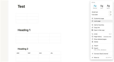 Wrong Style Of Simple Table With Outline And Sidebar Open · Issue 119 · Gorvgoylnotion Boost