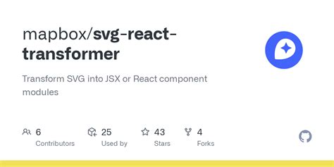 Github Mapboxsvg React Transformer Transform Svg Into Jsx Or React Component Modules