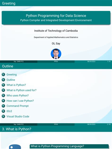 Episode1 Python Programming Language Pdf Python Programming Language Command Line Interface