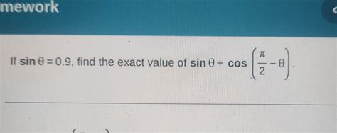 Solved Given tanθ 4 use trigonometric identities to find Chegg com
