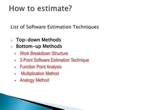 Basic Software Effort Estimation Pptx