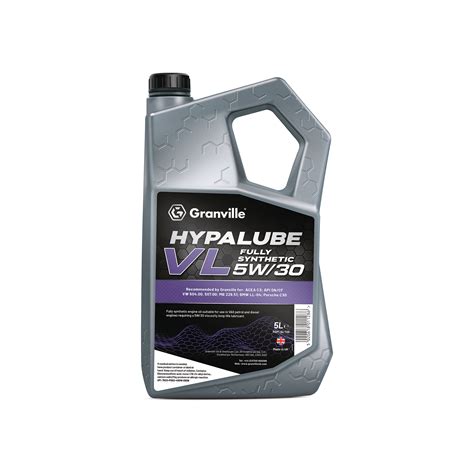 Granville Hypalube 5w30 Vl 5ltr 1128 Stoneacre Direct