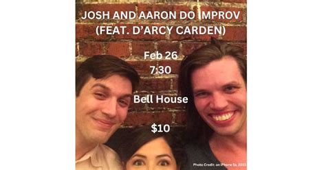 Josh Aaron Do Improv Feat D Arcy Carden In Brooklyn At The