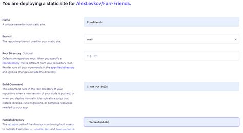 Trying To Deploy Full Stack Web App On Render Any Tips Render