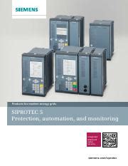 Innovative Solutions For Modern Energy Grids SIPROTEC Cyber Course Hero