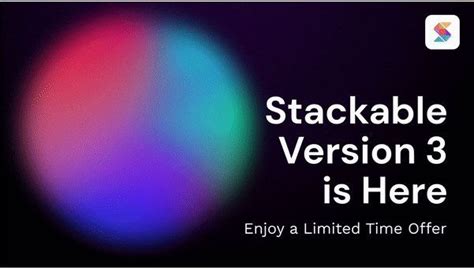 stackable ultimate gutenberg blocks plugin v3 launch sale stackable computer basics plugins