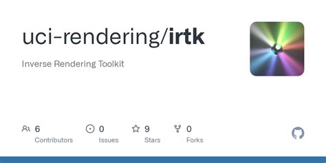 Github Uci Renderingirtk Inverse Rendering Toolkit