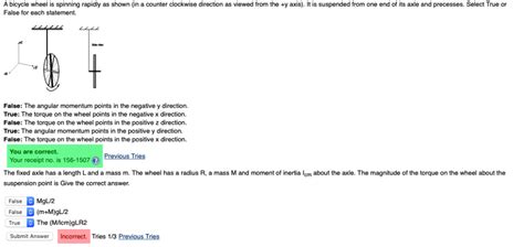 Solved In What Direction Will The Precession Angular