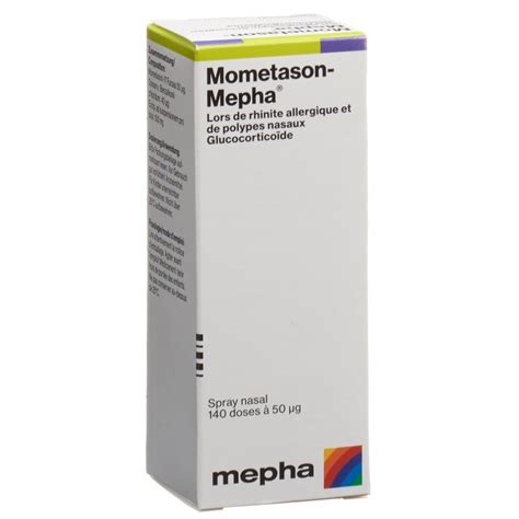 Mometasone Mepha Spray Nasal 50 Mcg 140 Dos Commander En Ligne
