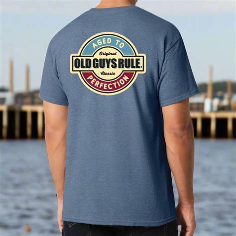 Old Guys Rule Tee Aged To Perfection Saunders Mensland