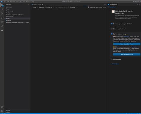 Creating A New Jupyter Notebok Gets Stucks · Issue 22 · Aws Samplesamazon Sagemaker Codeserver