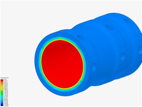 Rona Rocket Engine Combustion Chamber By Pbeeson Simscale