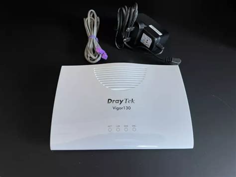Draytek Vigor 130 Adsl2 Vdsl2 Fttc Bt Infinity Ethernet Modem Pppoe Bridge £26 99 Picclick Uk
