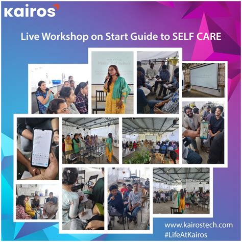 Kairos Technologies On Linkedin Kairostech Lifeatkairos Selfcare
