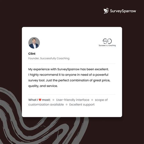 surveysparrow on linkedin surveysparrow customertestimonial