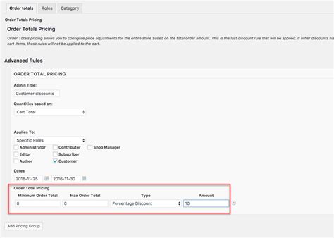 Un Examen Détaillé Du Plug In De Tarification Dynamique Woocommerce