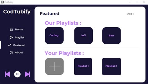Github Iamdyeus Codtubify An Open Source Python Online Music Player