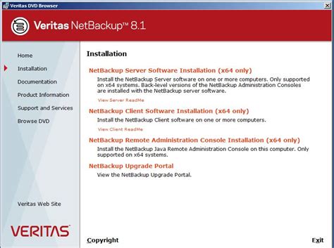 Remote Infrastructure Management Veritas Netbackup 8 1 Installation