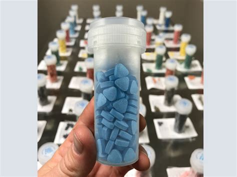 Placebo Pills 10mm Triangle Blue A 1 Medical Integration