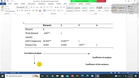 Interpretation Of Coorelation Analysis Youtube