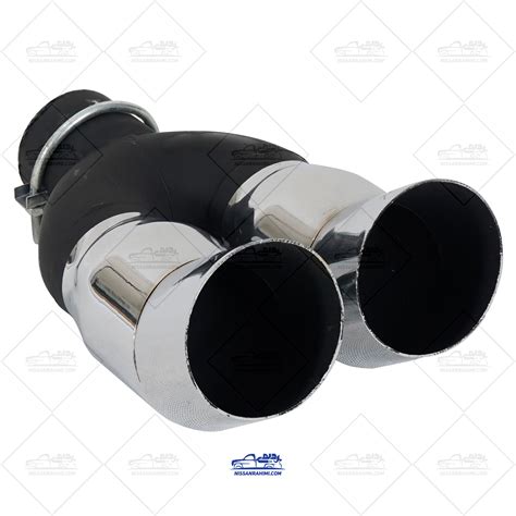 سر اگزوز دو لول ته مشکی نیسان نیسان رحیمی