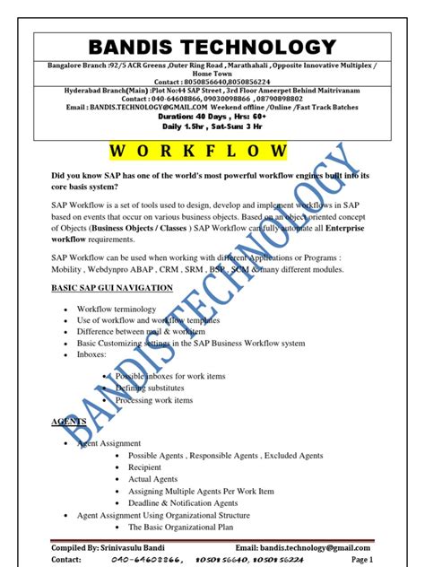 Workflow With Uwl Brf Business Classes Pdf Class Computer Programming Method