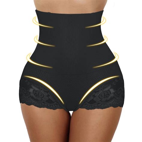 Ailivin Women High Waist Shapewear Butt Lifter Body Shaper Lace Shaping