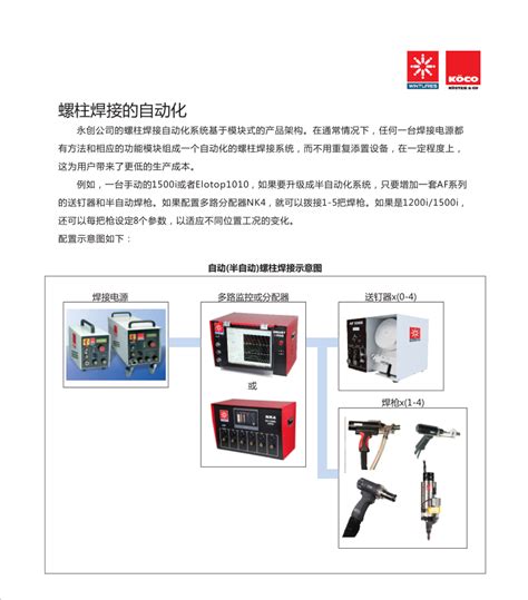 半自动螺柱焊接系统 永创微准焊接科技北京有限公司