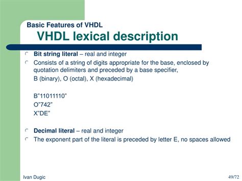 Ppt Structured Design Concepts In Vhdl Powerpoint Presentation Free