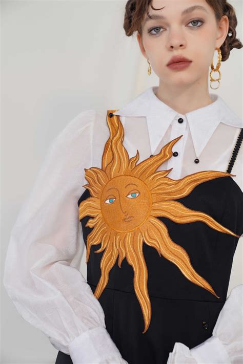 Camoooni Aw 2021 Whimsical Fashion Style Sun Themed Clothes Sun