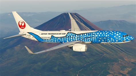 Japan Transocean Air Jinbei Jet Levelup 737 800 Aircraft Skins