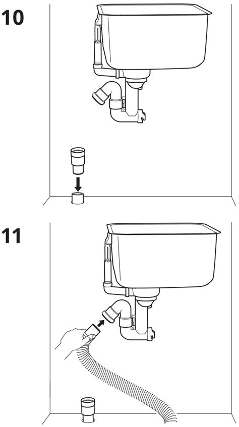 Ikea Lillviken Water Trap Strainer 1 Bowl Instruction Manual