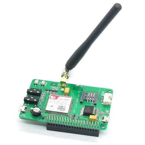 köp gsm expansionskort för raspberry pi v2 0 till rätt pris electrokit