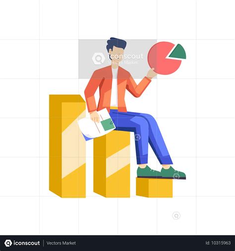 Businessman Holding Data Analyst Animation Free Download Business Animations Iconscout