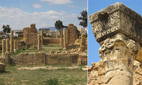 Sufetula Sbeitla An Ancient Roman Town In Todays Tunisia