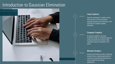 Mastering Gaussian Elimination A Step By Step Guide Ppt Template St Ai Ppt Powerpoint