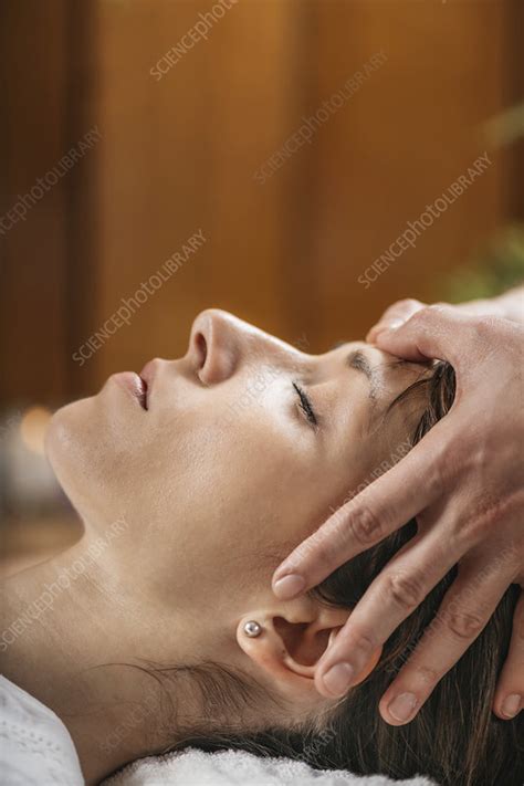 Thai Facial Rejuvenation Massage Stock Image F0343117 Science