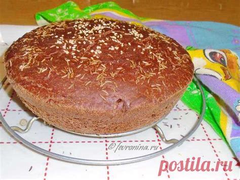 Цельнозерновой пшеничный хлеб Хлеб 65 муки грубого помола на долгой о ХЛЕБ Постила