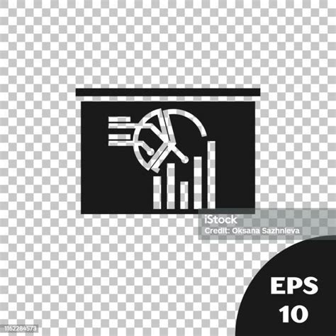 투명 한 배경에 격리 된 그래프 차트 아이콘 블랙 보드입니다 텍스트 파일 아이콘을 보고합니다 회계 기호입니다 감사 분석 계획